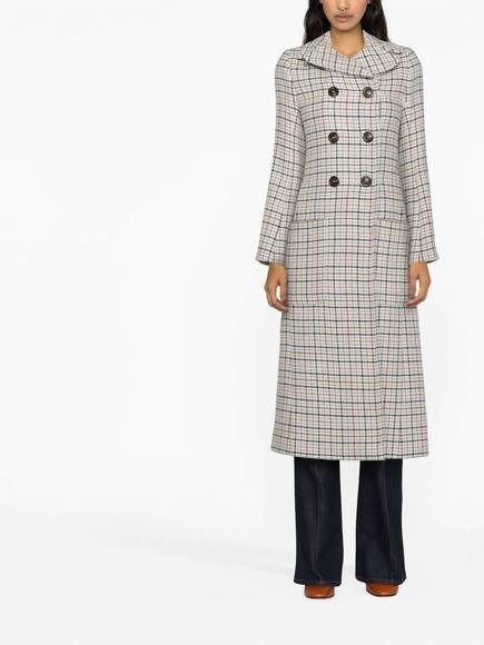 See By Chloe | Jackets & Coats | New See By Chloe Long Wool Coat In ...